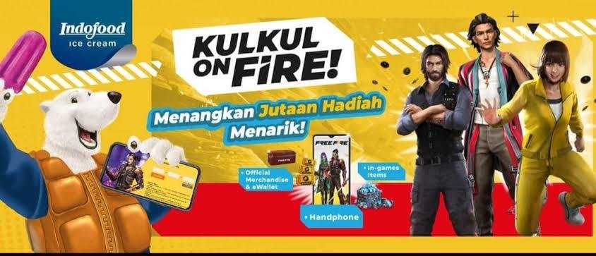 Wow! Indofood Ice Cream Kul Kul X Free Fire Berikan Sensasi Dan ...