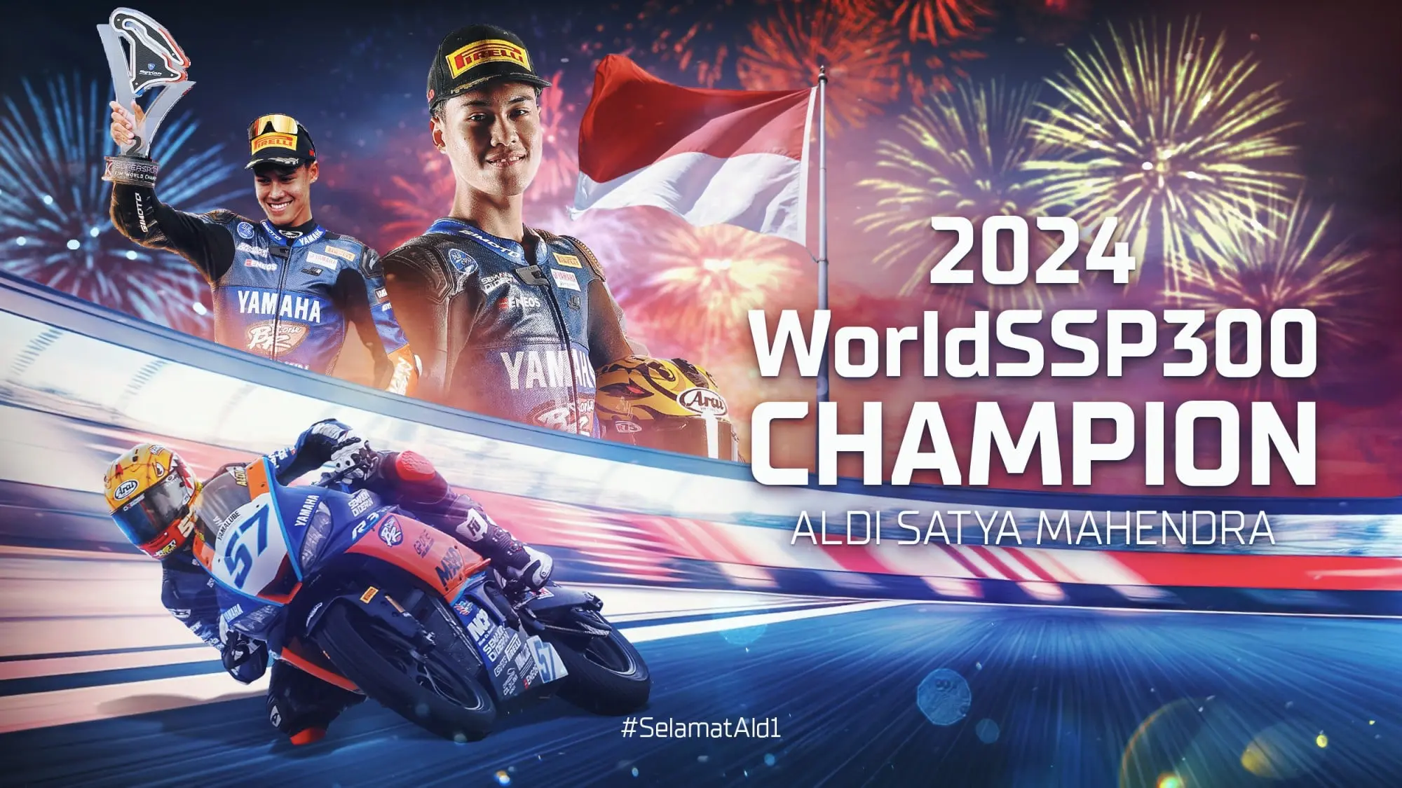 Superb! Aldi Satya Mahendra Juara Dunia World SSP 300 Superbike | Pelataran